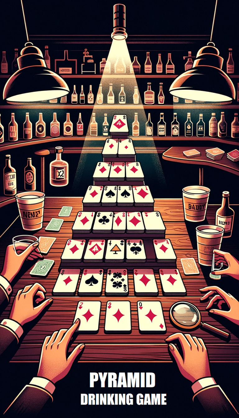 Pyramid Drinking Game: A Strategic and Fun Game for Groups - O'Connor's Fun